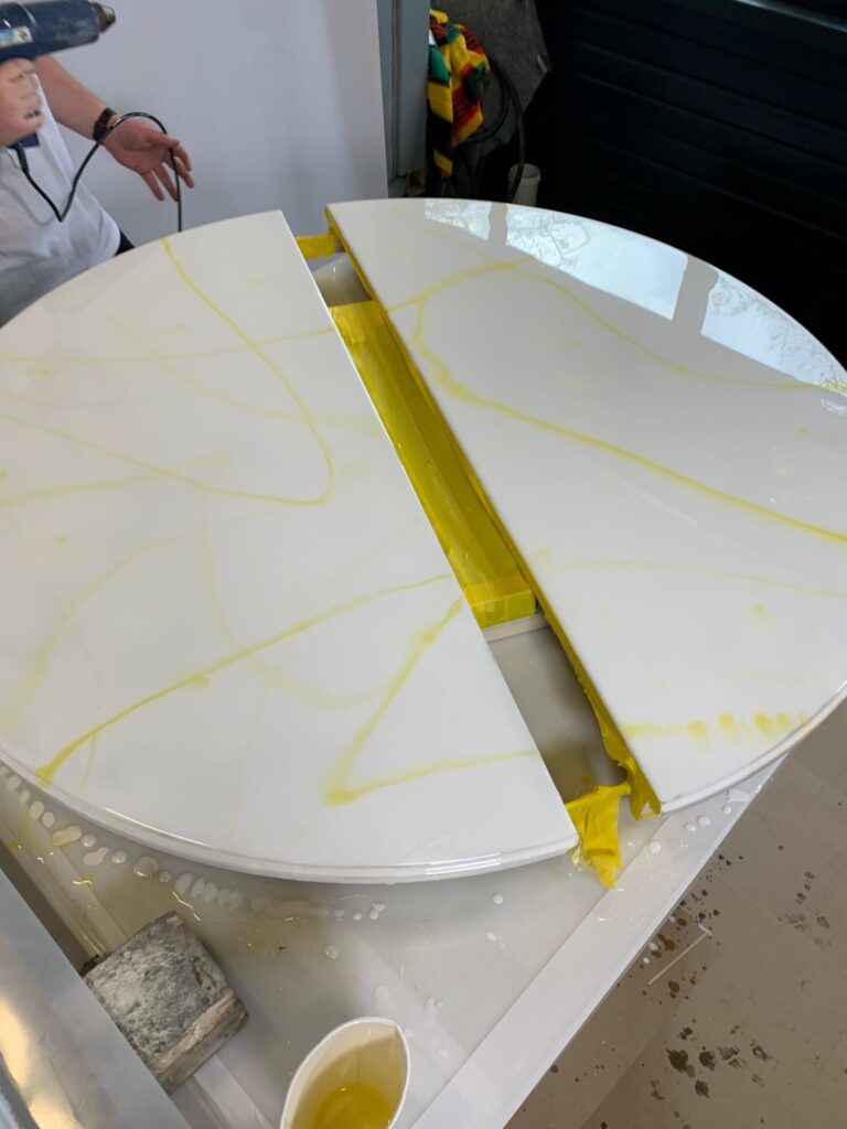 Table Top Epoxy Resin - Table Pouring - Resin Works