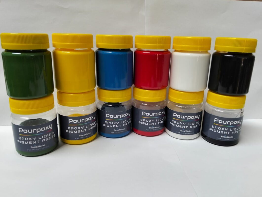 EPOXY LIQUID PIGMENT PASTE – BOLD COLOURS - Resin Works